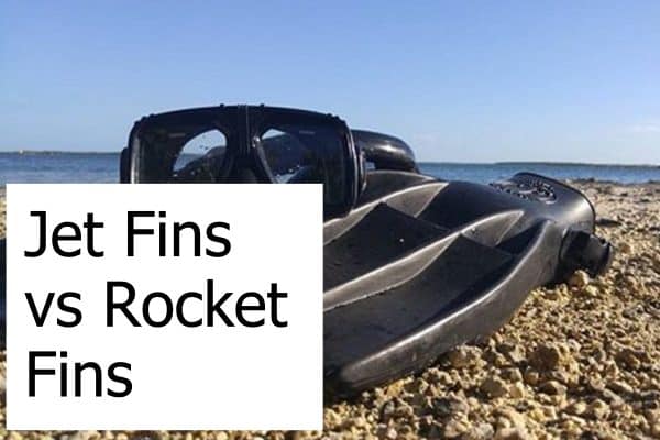 Jet Fins vs Rocket Fins - Comparison of these two Iconic Diving Fins